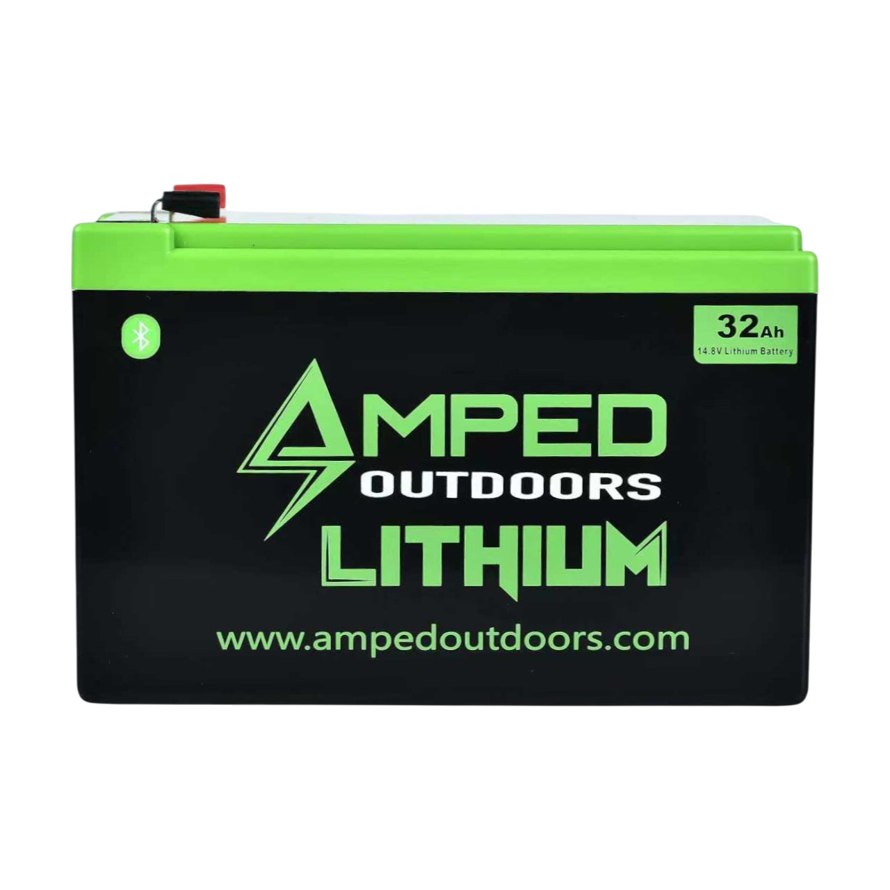 32Ah Lithium Battery (14.8V NMC) with Charger (Bluetooth) – Amped Outdoors