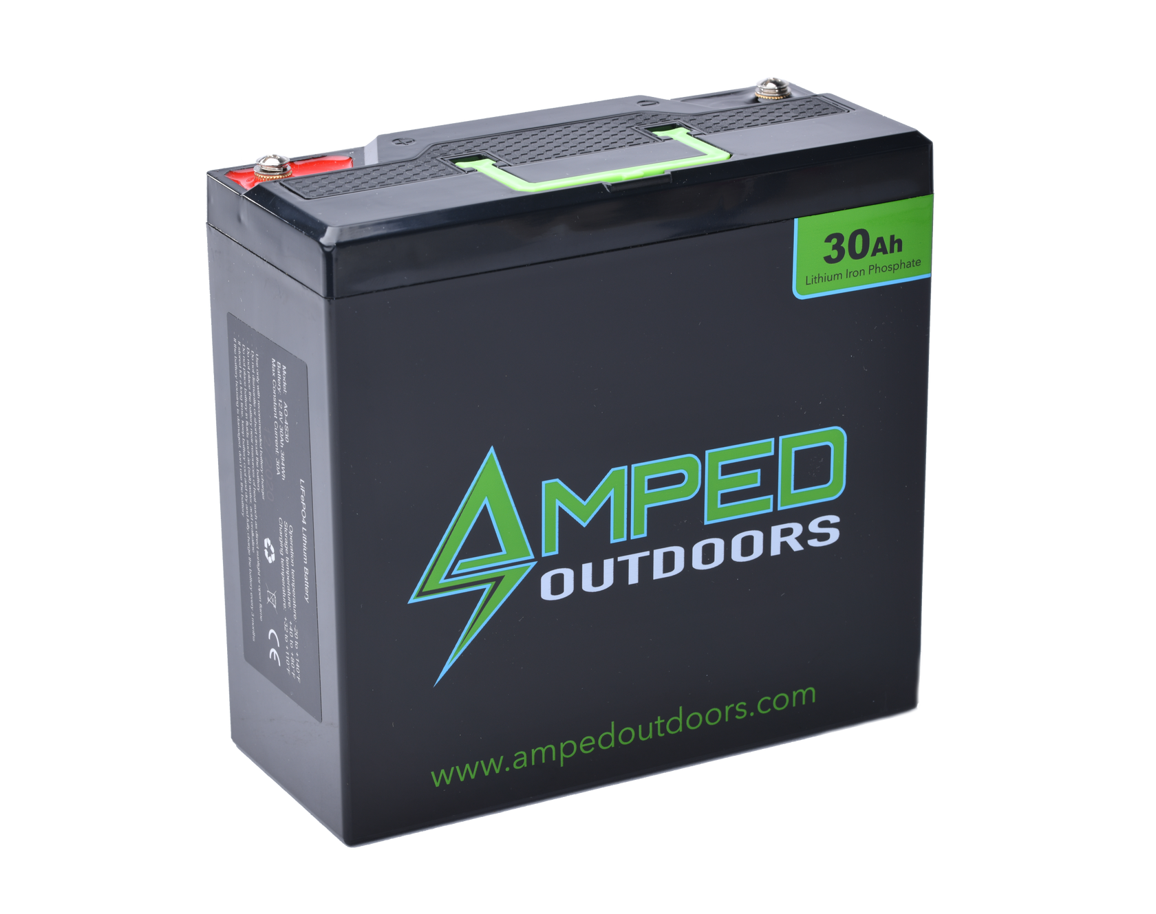 12v 30AH Lithium Battery Tall – Amped Outdoors